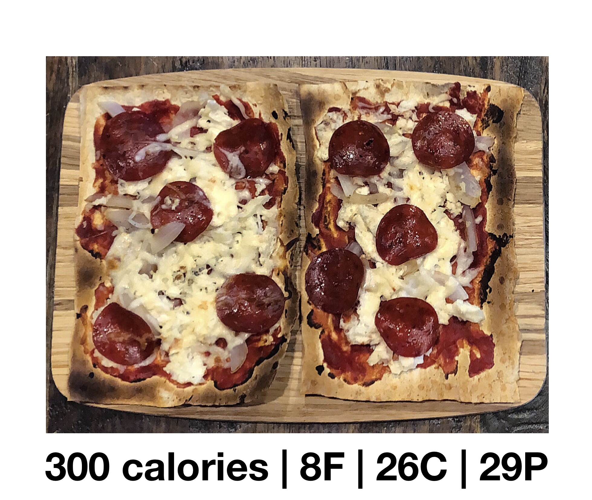 Macro Friendly Mondays — Cut Da Carb Caramelized Onion Pepperoni Pizza ...